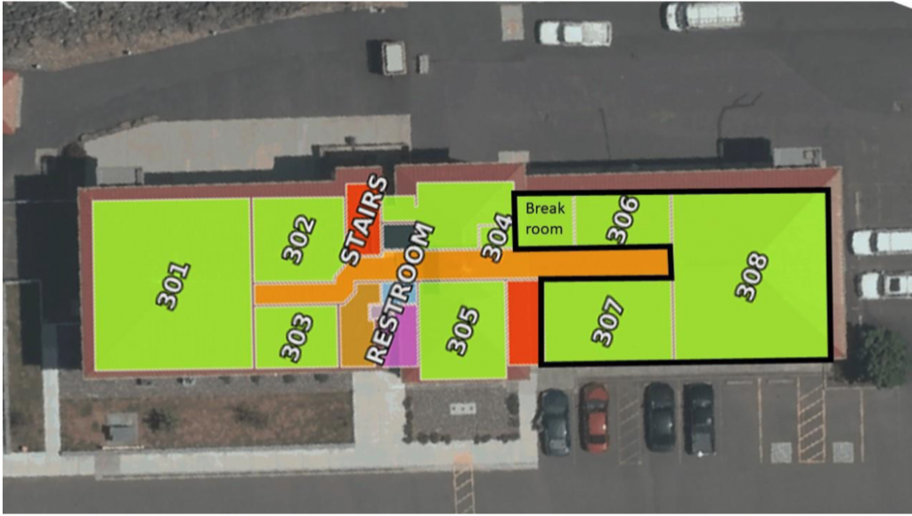 Pier 1 suite map - Watershed Wellness - Astoria