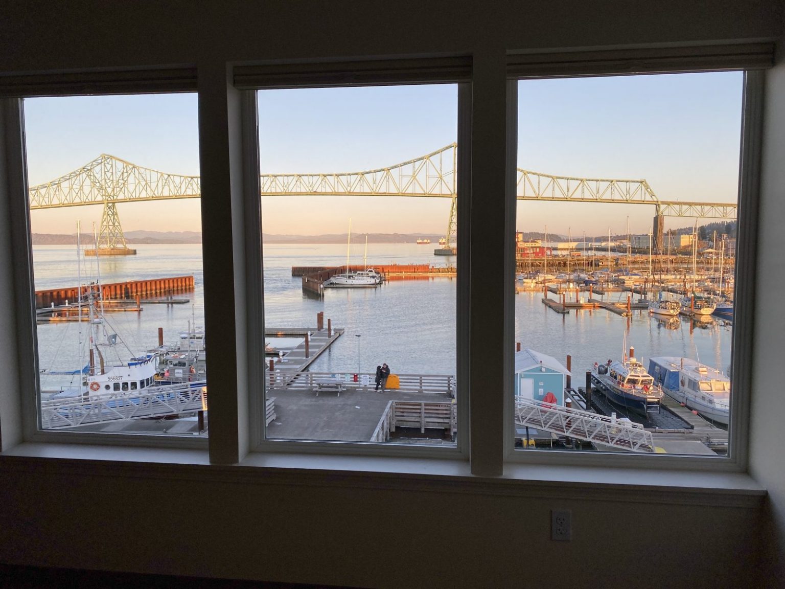 astoria pier 1 watershed waiting room view - Watershed Wellness - Astoria